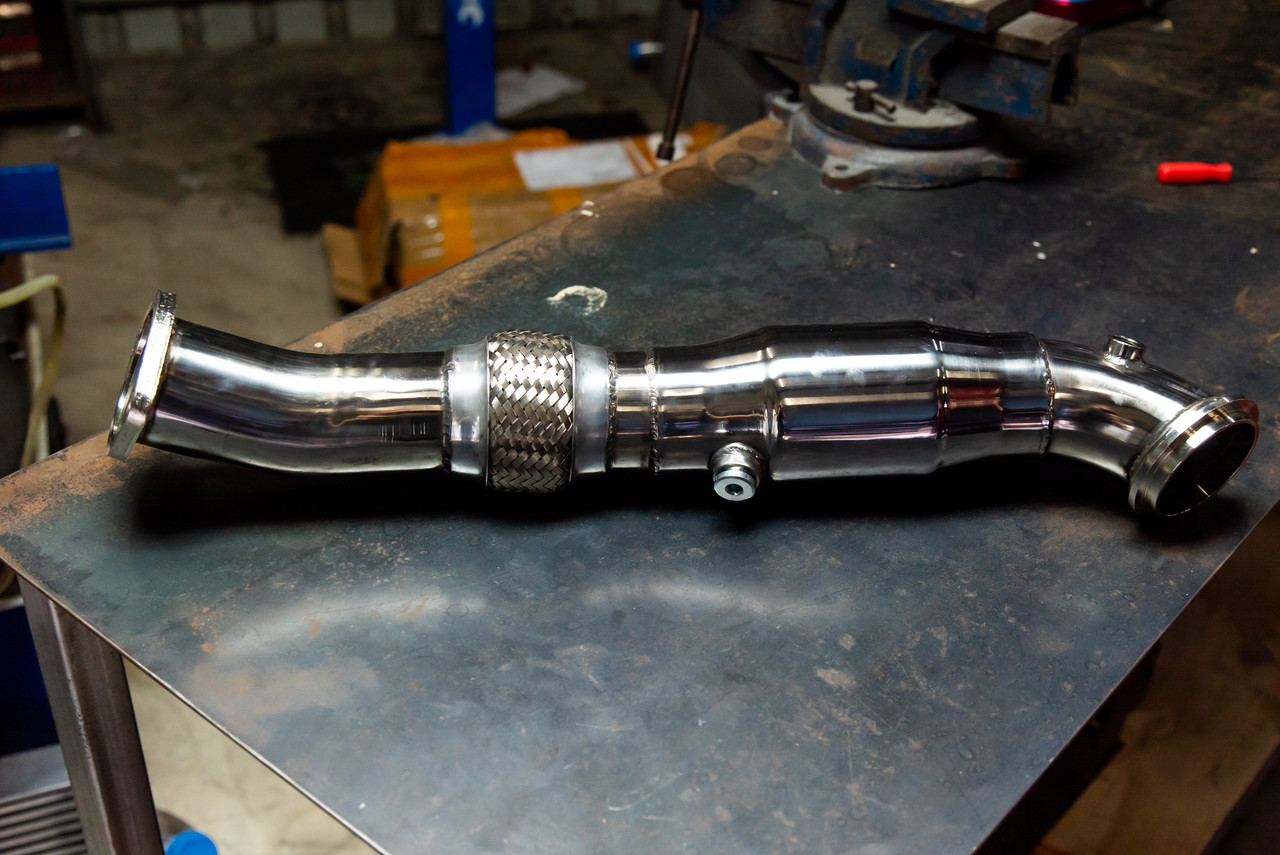 Focus ST250 3" Stainless Downpipe - Focus On Performance