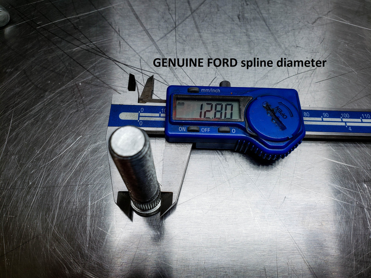Larger Spline Extended Wheel Studs +10mm X20 - Focus On Performance