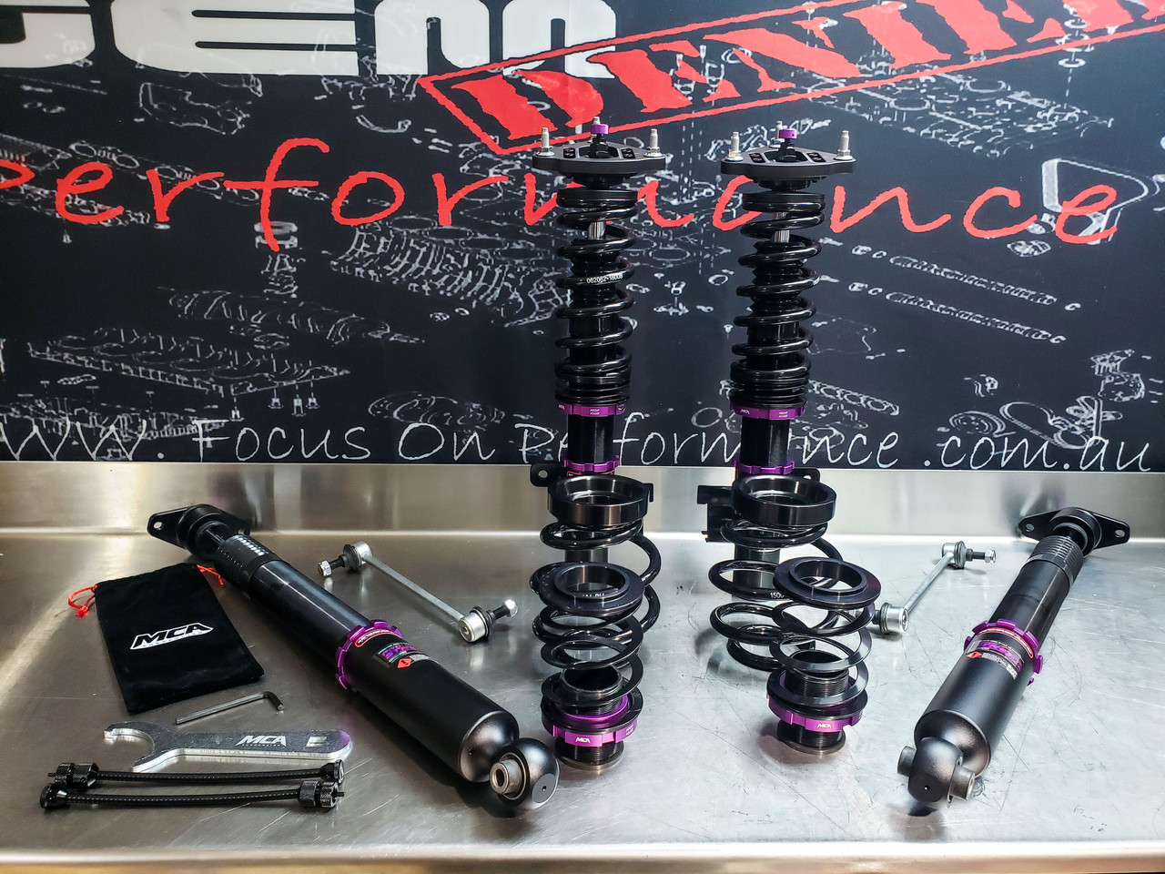 MCA Pro Street Coilover Focus XR5 Turbo - Focus On Performance
