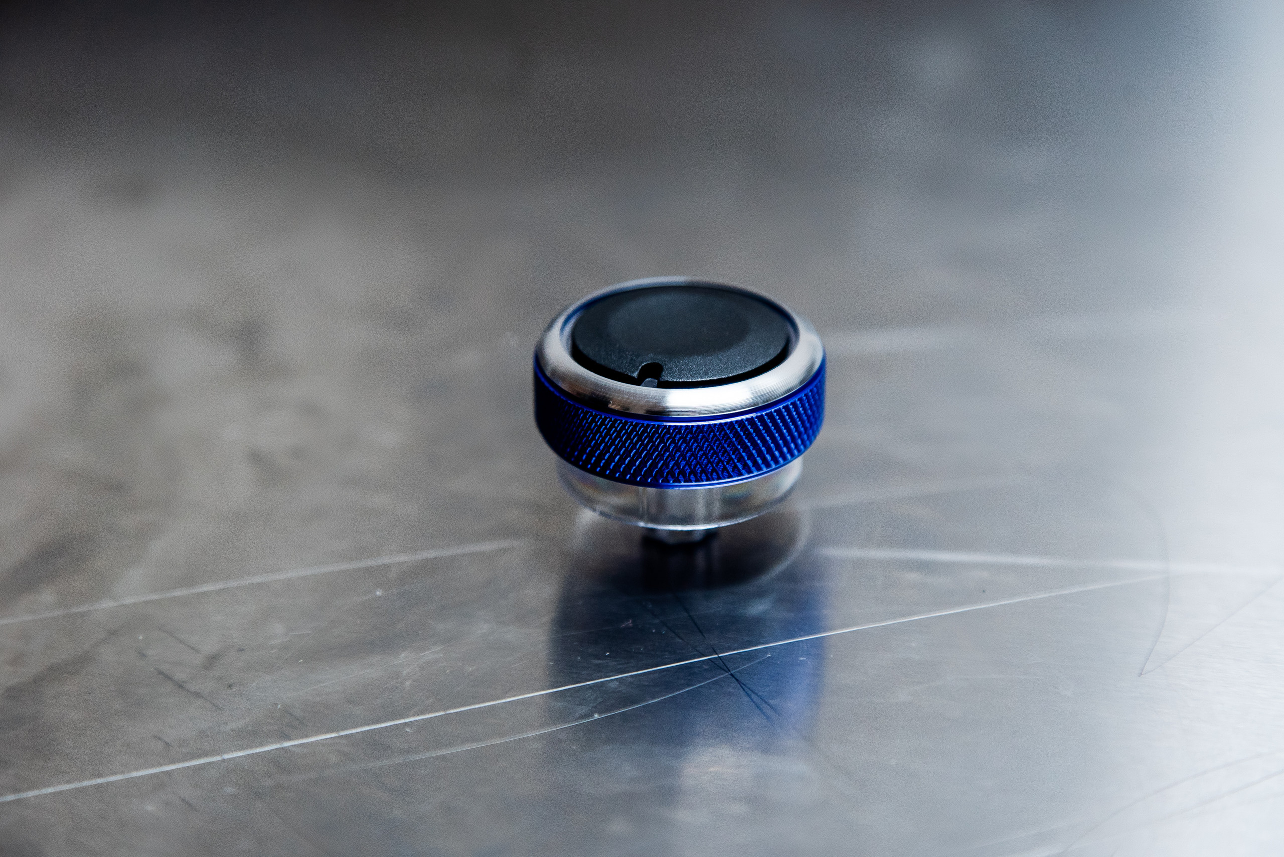 Blue AC Control Knobs - Focus On Performance