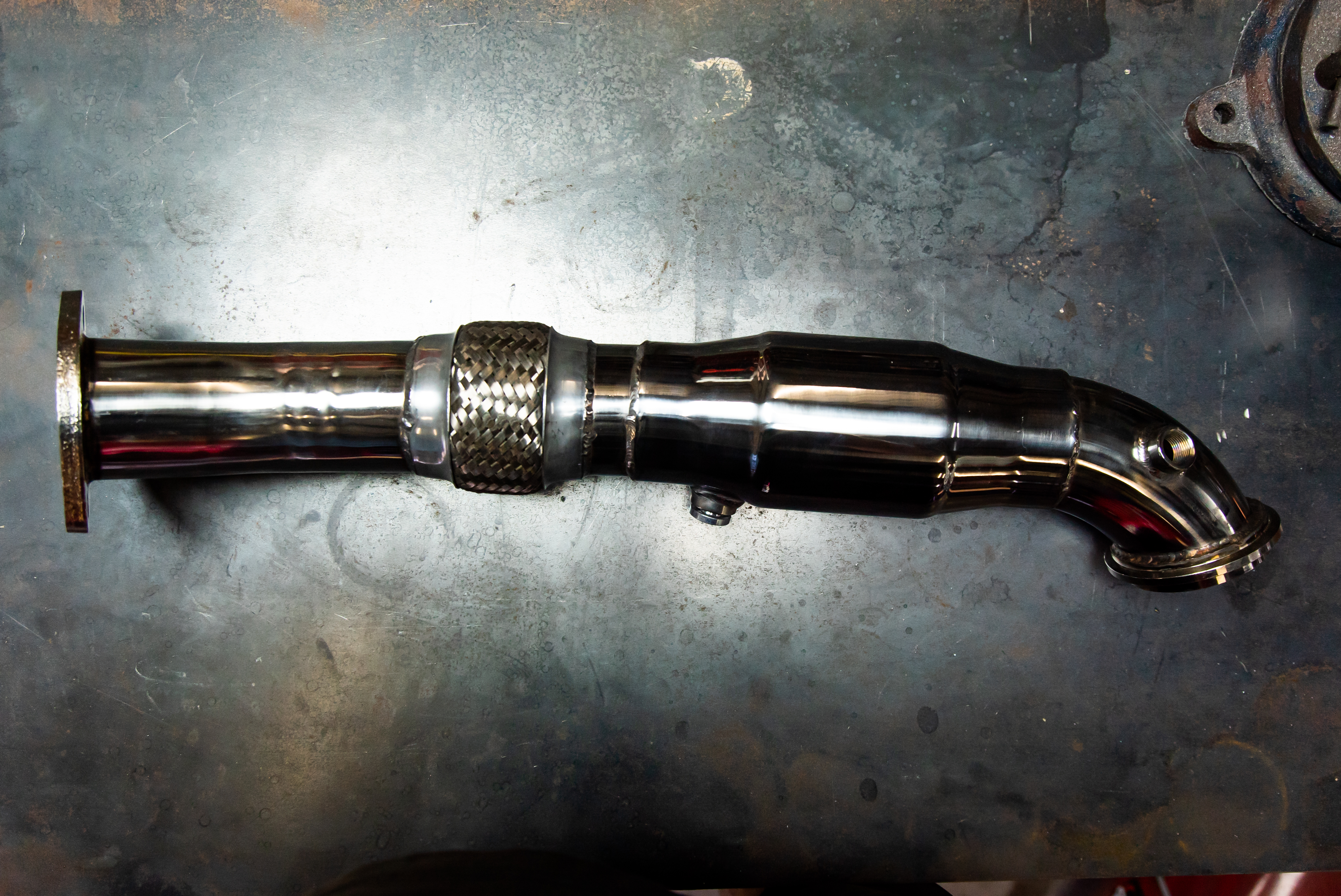 Focus ST250 3" Stainless Downpipe - Focus On Performance