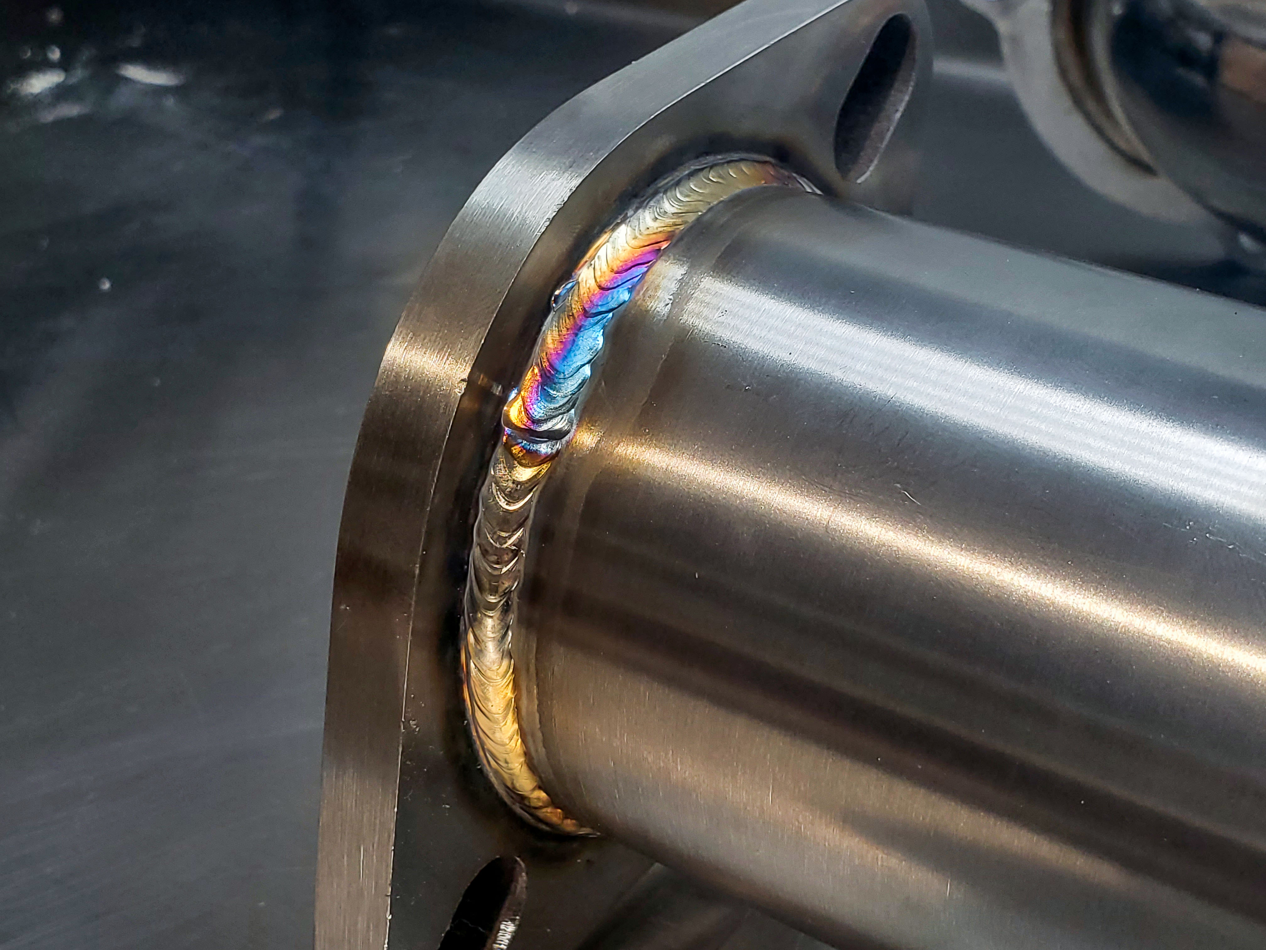 3" Stainless Downpipe 100 Cell Sports Cat - Focus On Performance