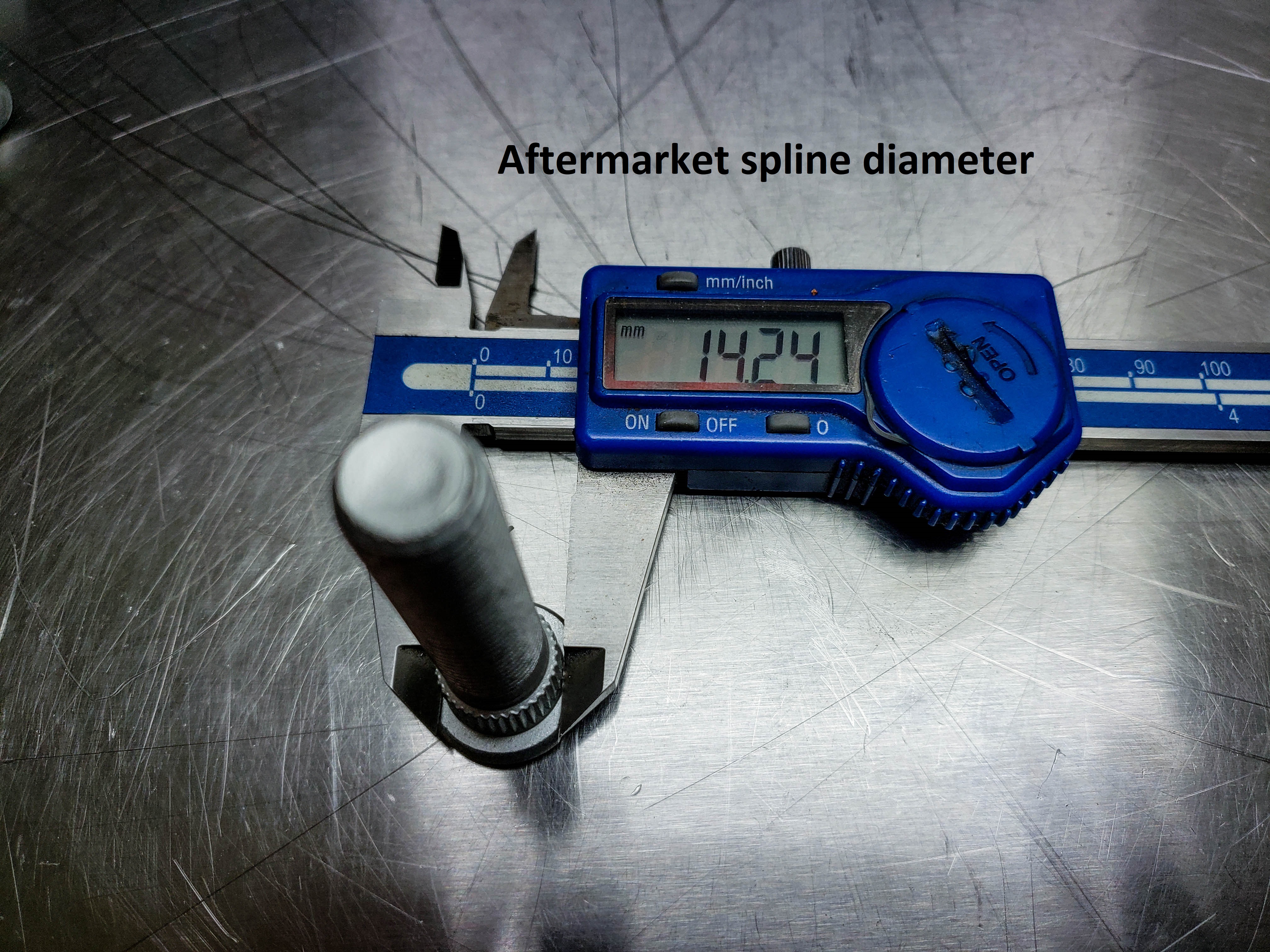 Larger Spline Extended Wheel Studs +10mm X10 - Focus On Performance