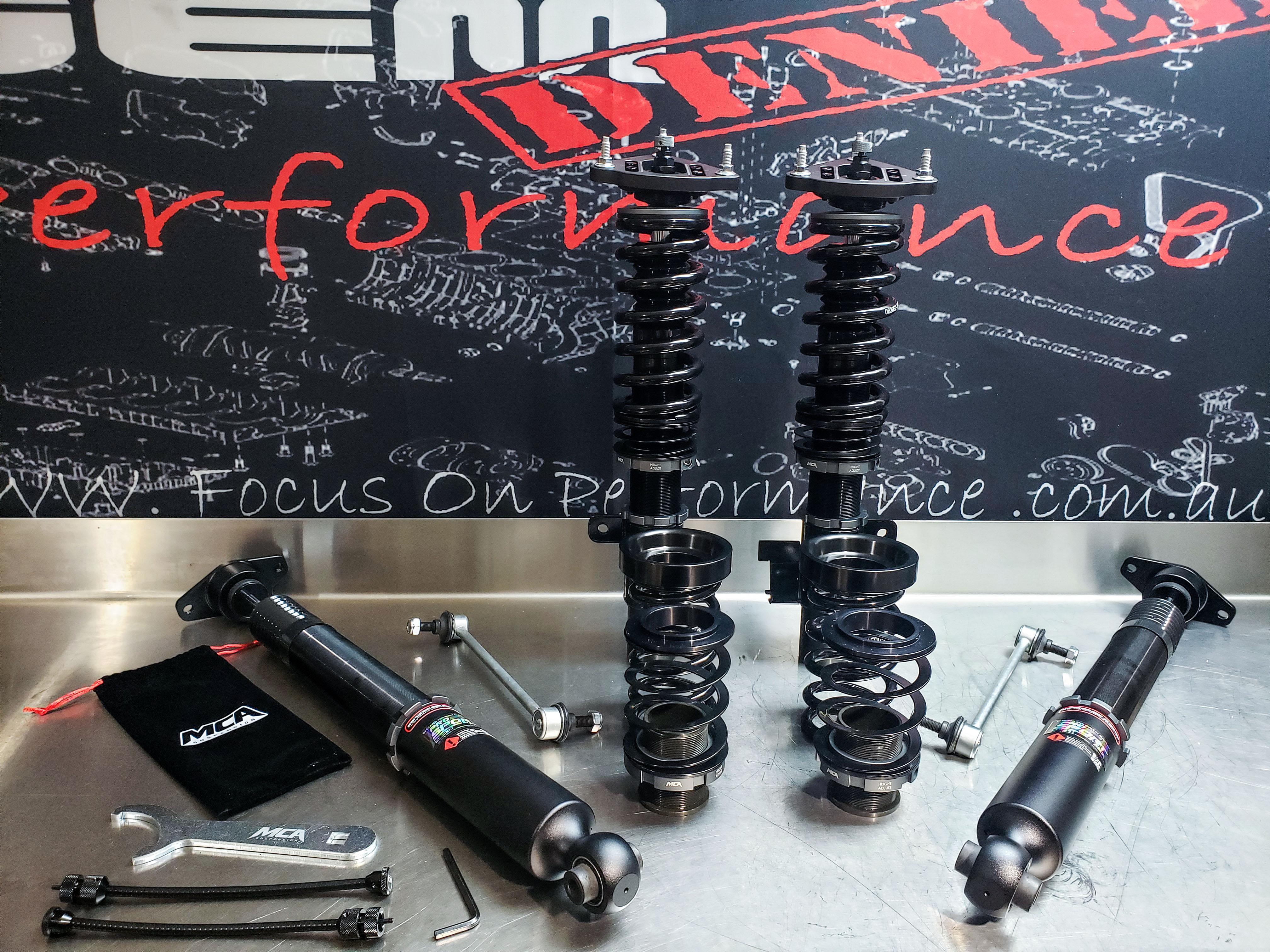 MCA Pro Sport Coilover Focus XR5 Turbo - Focus On Performance