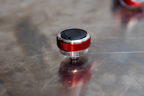 Red AC Control Knobs - Focus On Performance