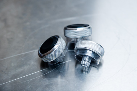 Silver AC Control Knobs - Focus On Performance