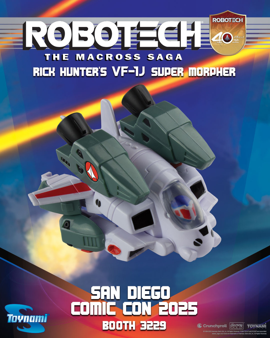 40th Anniversary Super Veritech Morpher – Rick Hunter VF1J Edition