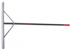 36 INCH ALUMINUM LANDSCAPE RAKE, WITH ALUMINUM HANDLE AND END GRIP ...