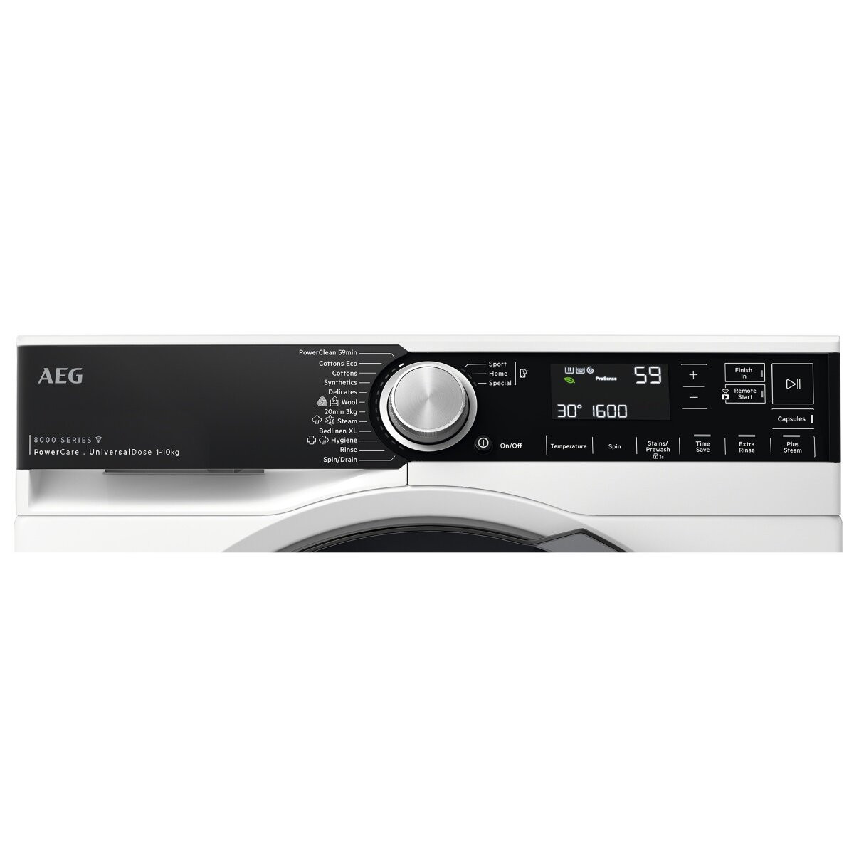 AEG 10kg White 8000 Series Front Load Washer - LF8516O8O - Berloni ...