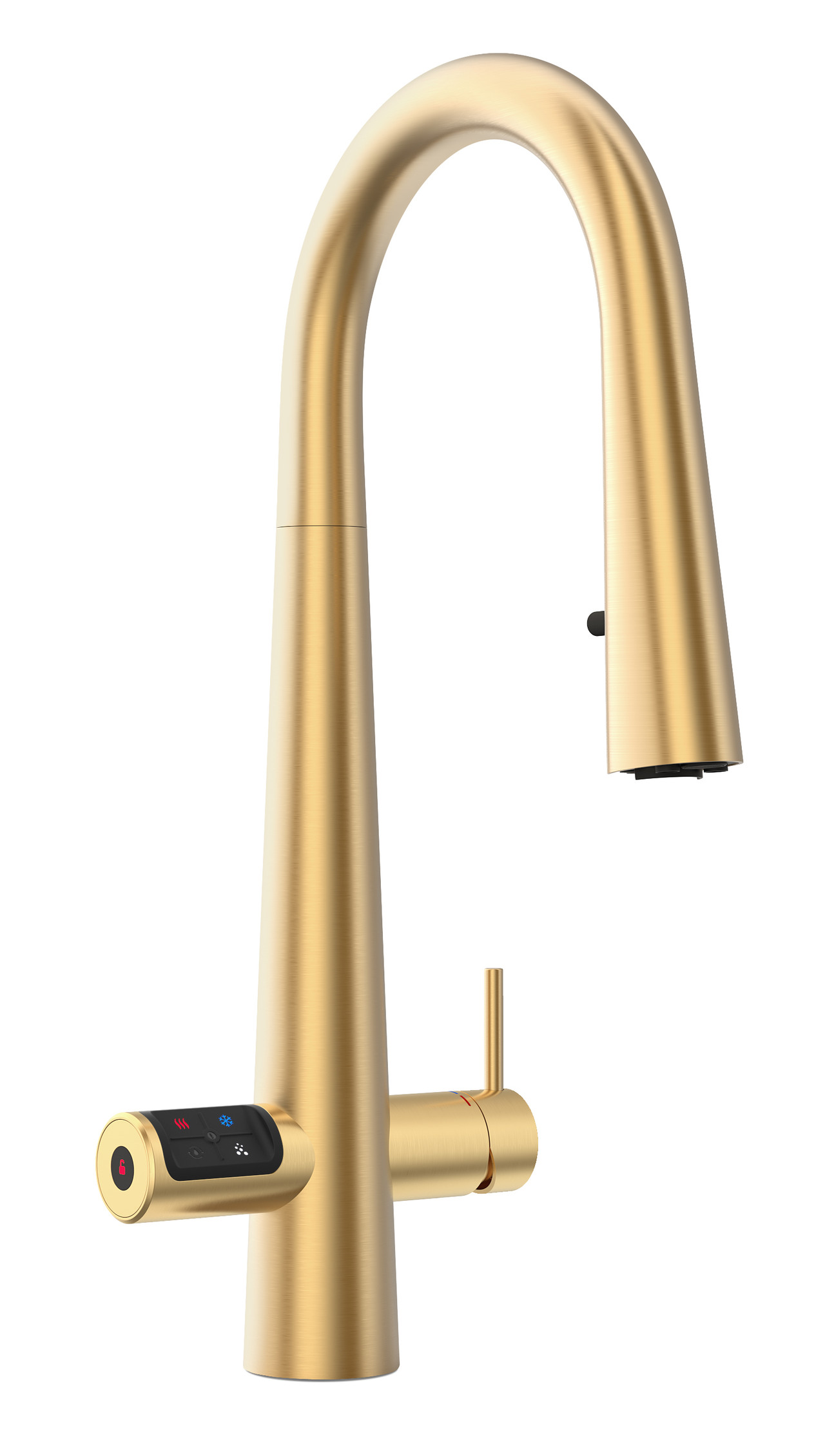 ZIP HYDROTAP G5 CELSIUS PLUS ALL-IN-ON BRUSHED GOLD FILTERED PULLOUT ...