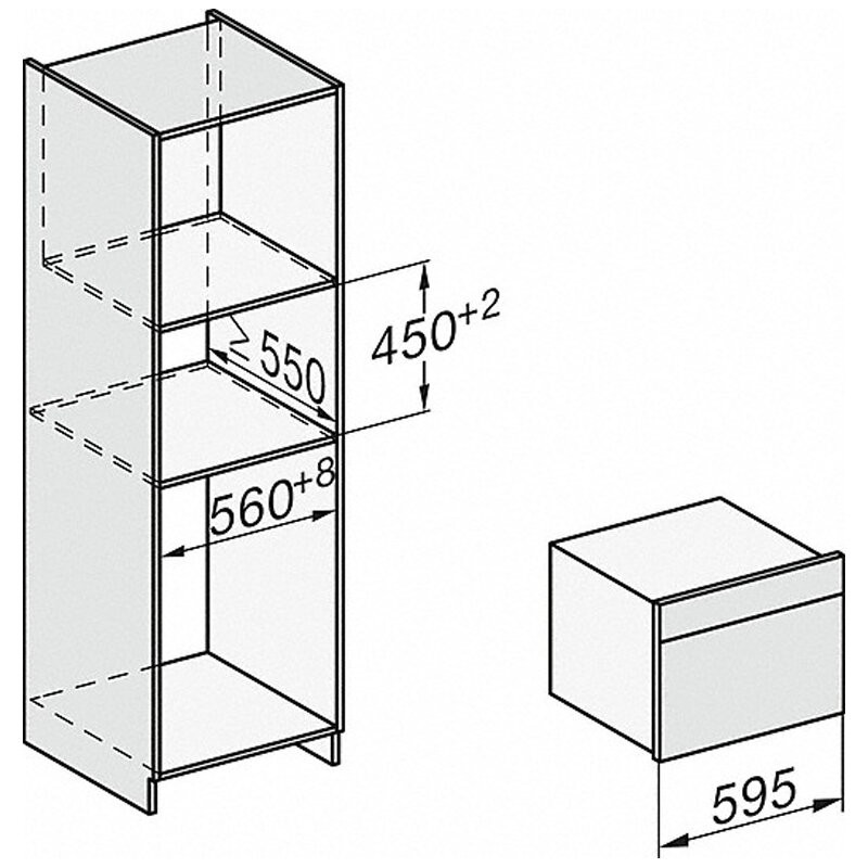 Miele 45cm Artline Handleless Combi-Microwave Oven - H7840BMX+COLOUR ...