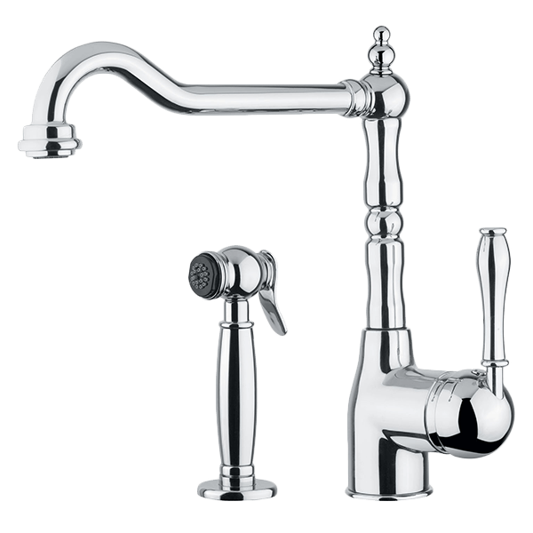Armando Vicario Provincial Tap With Side Pull-Out Spray - Chrome ...