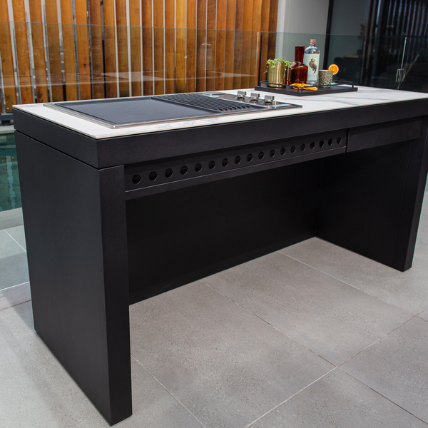 Artusi 80cm Stainless Steel Built-In BBQ - ABBQM2 - Berloni Appliances
