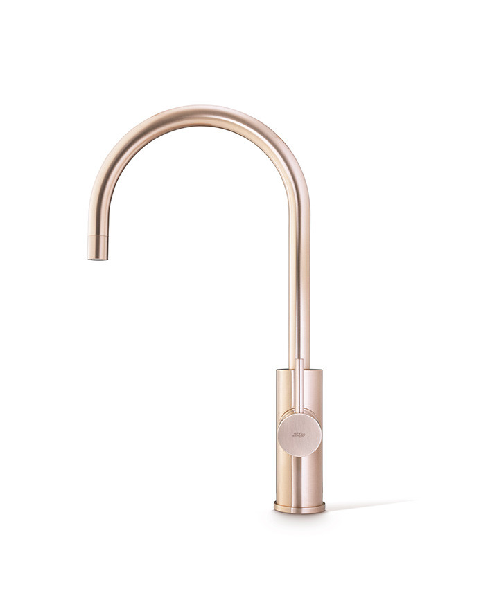 Zip Arc Brushed Rose Gold Mixer Tap - 94278 - Berloni Appliances