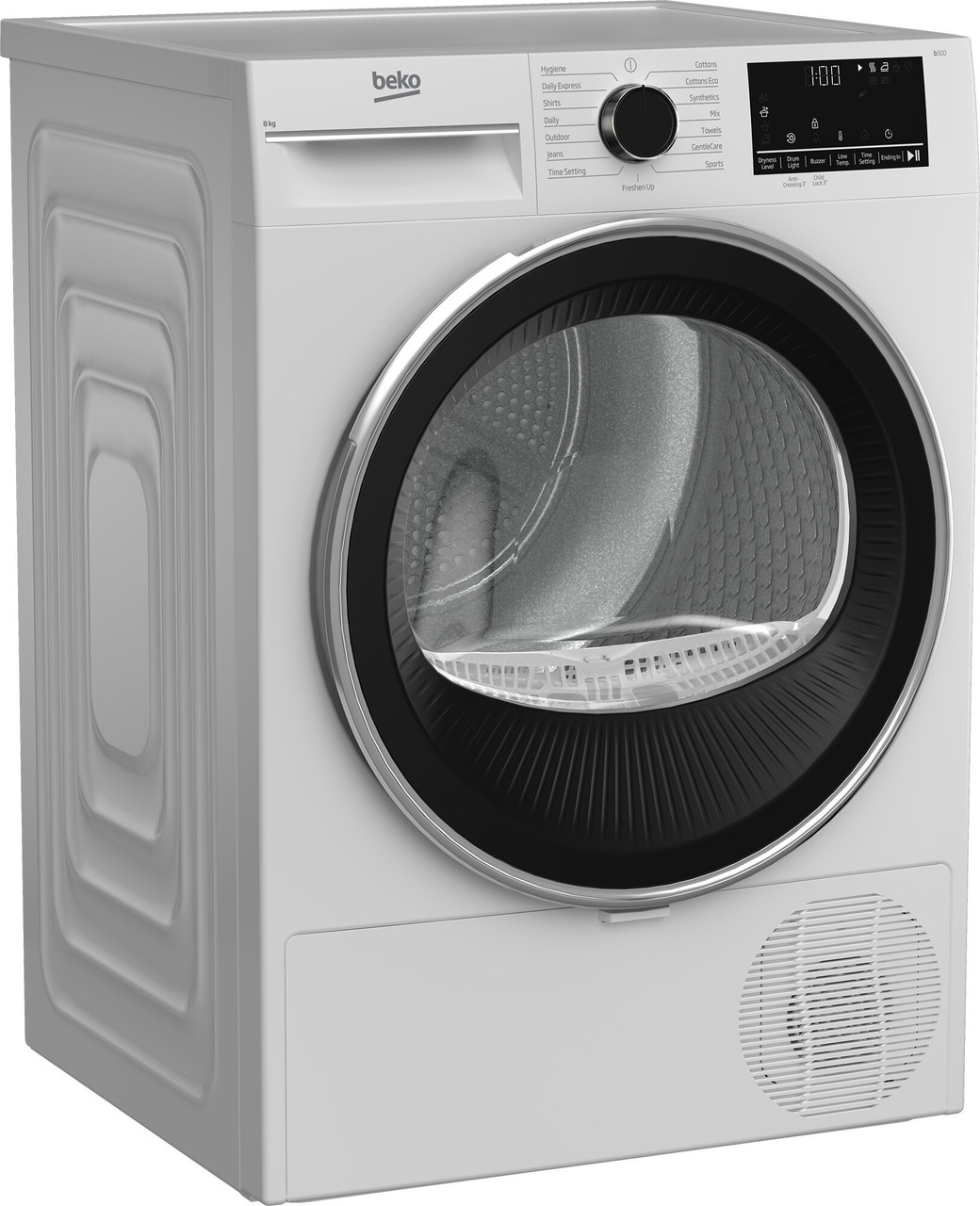 Beko 8Kg White Front Loader Tumble Dryer - BDCB8020W - Berloni Appliances