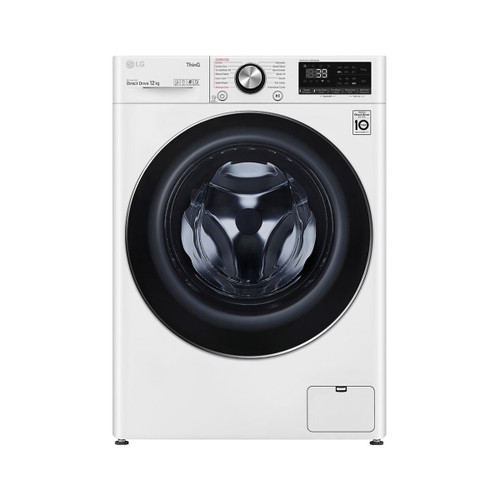 LG 12KG 8KG WHITE FRONT LOADER WASHER DRYER COMBO WVC9 1412W