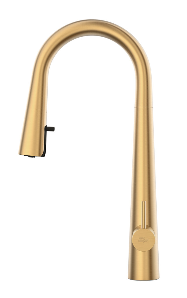 ZIP HYDROTAP G5 CELSIUS PLUS ALL-IN-ON BRUSHED GOLD FILTERED PULLOUT ...