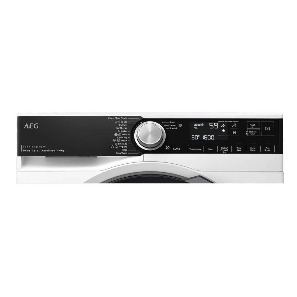 AEG 10kg 9000 Series White Front Load Washer - LF9516O8Q - Berloni ...