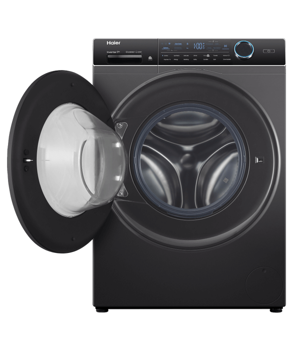Haier 9Kg Dark Front Loader Washer - HWF90ANB1 - Berloni Appliances