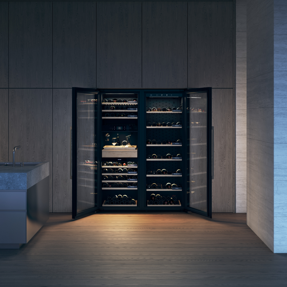 Asko Elements 189 Bottle Wine Climate Cabinet - WCN311942G - Berloni ...