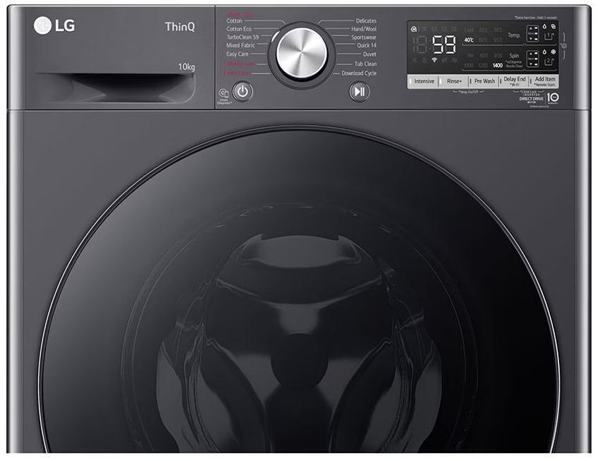 LG 10kg Grey Front Loader Washer With EzDispense - Series 6 - WV6-1410G ...