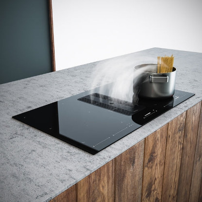 Sirius 90cm The Allegra Integrated Induction Cooktop & Downdraft ...