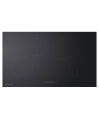 Fisher & Paykel 90cm Black Glass Induction Cooktop - CI904CTB1 ...