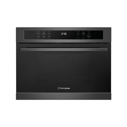Westinghouse 44L Dark Stainless Steel Built-In Combi Microwave Oven ...