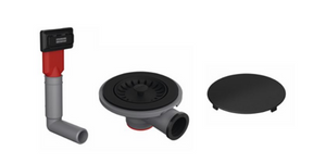Franke Matte Black Waste Kit For Single Bowl Maris - MB-OFK - Berloni ...