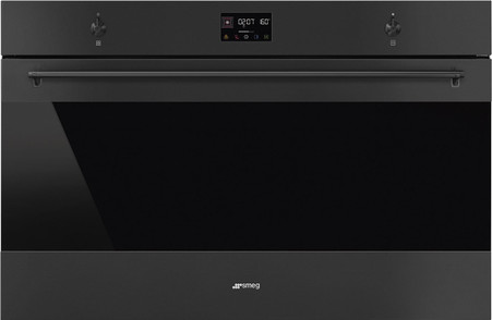 Smeg 90cm Classic Matte Black Pyrolytic Oven - SFP9302TN - Berloni ...