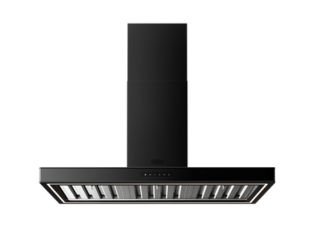 Belling 110cm Matte Black Canopy Rangehood - 1000m3/hr - BTC110BG ...