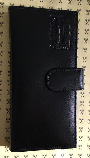 Goldback Leather Wallet (Black) - Gold is Back