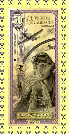 2025 Florida 50 Goldback Alpha - Gold is Back
