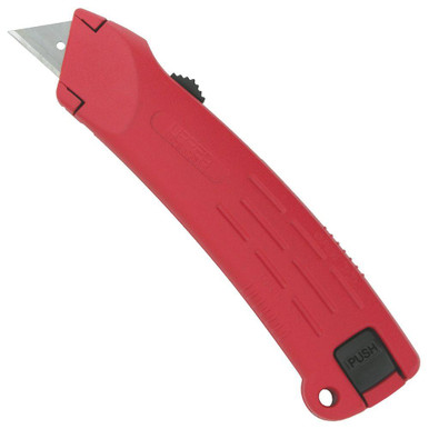 Av-Safety Self Retractable Knife Red-10505822 - Apex Trading Company WLL