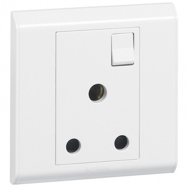Legrand - 15A Single Switched Socket - Pe-617051 - Apex Trading Company WLL