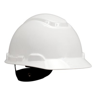 3M - White Helmet With Ratchet Suspension - Apex Trading Company WLL