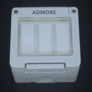 Admore-3 Gang 2 Way Switch-Aw306 - Apex Trading Company WLL