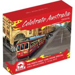2010 $1 ANDA Melbourne Coin Show Celebrate Australia Victoria 1oz ...