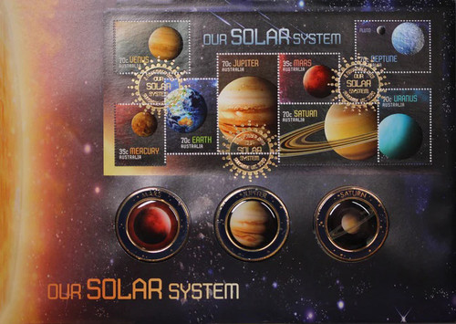 2015 Our Solar System 3 Medallion Limited Edition PNC - Town Hall Coins ...