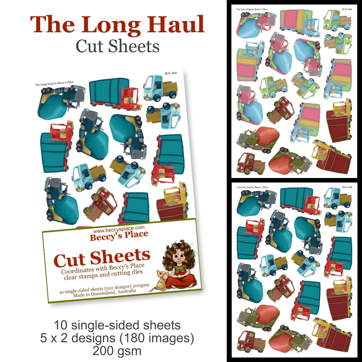 The Long Haul Cut Sheets