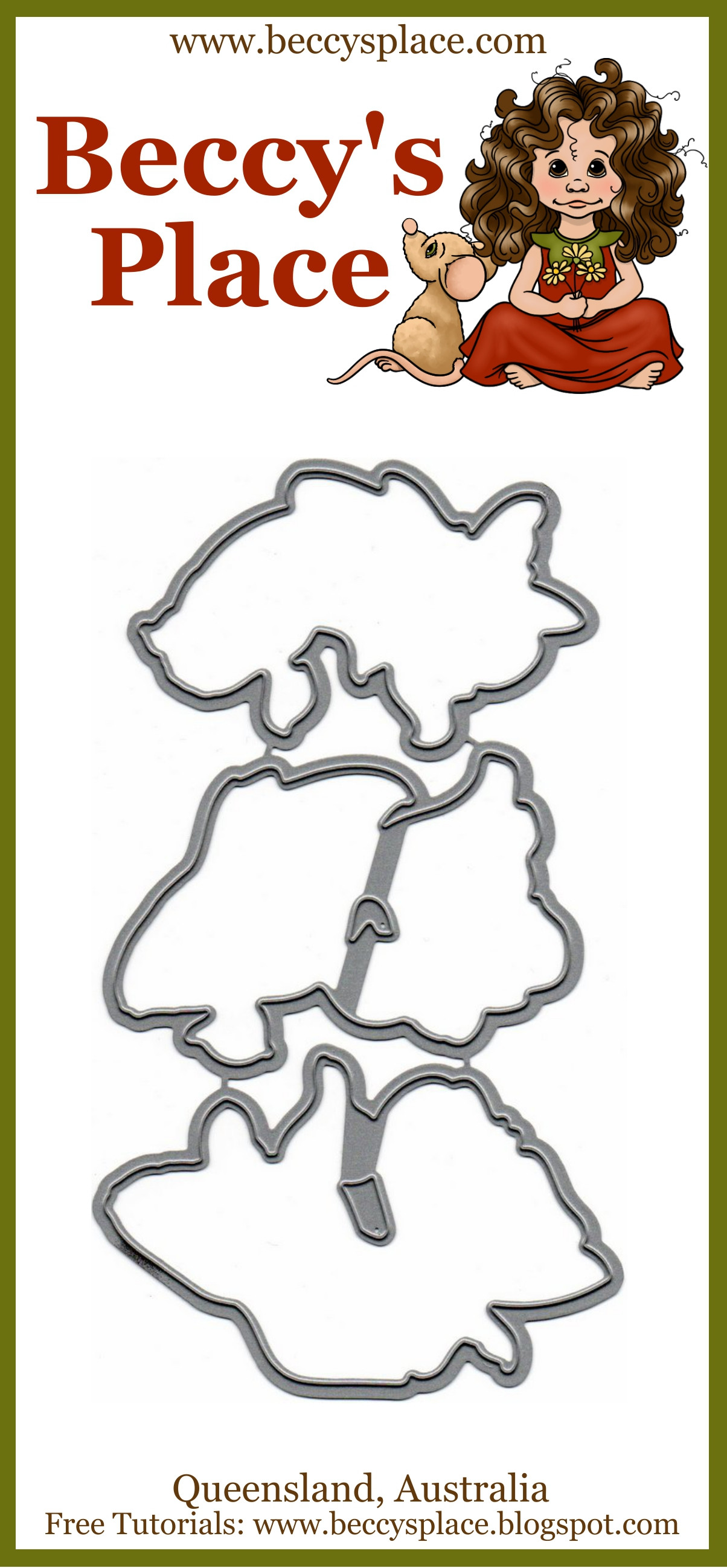 Fantail Goldfish cutting dies - Beccy's Place