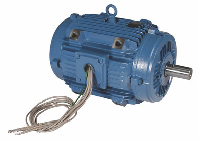 00152ET3EPM182/4Y-W2 PAD MOUNT Motor - Three Phase 1.5 HP TEAO - NEMA ...