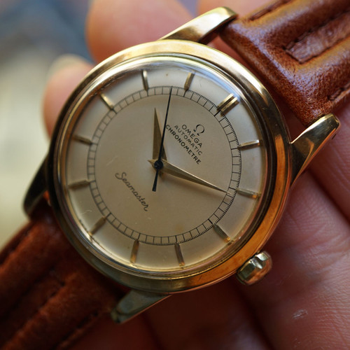 Omega Seamaster Chronometer Ref. 2577 14k Yellow Gold 1962