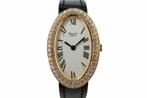 Chopard Baignoire 5107 18k yellow Gold 1990s