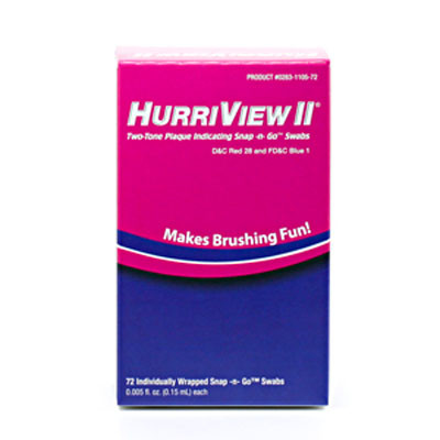 HurriView Plaque Indicator Swabs