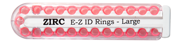 Zirc E-Z ID Instrument Code Rings