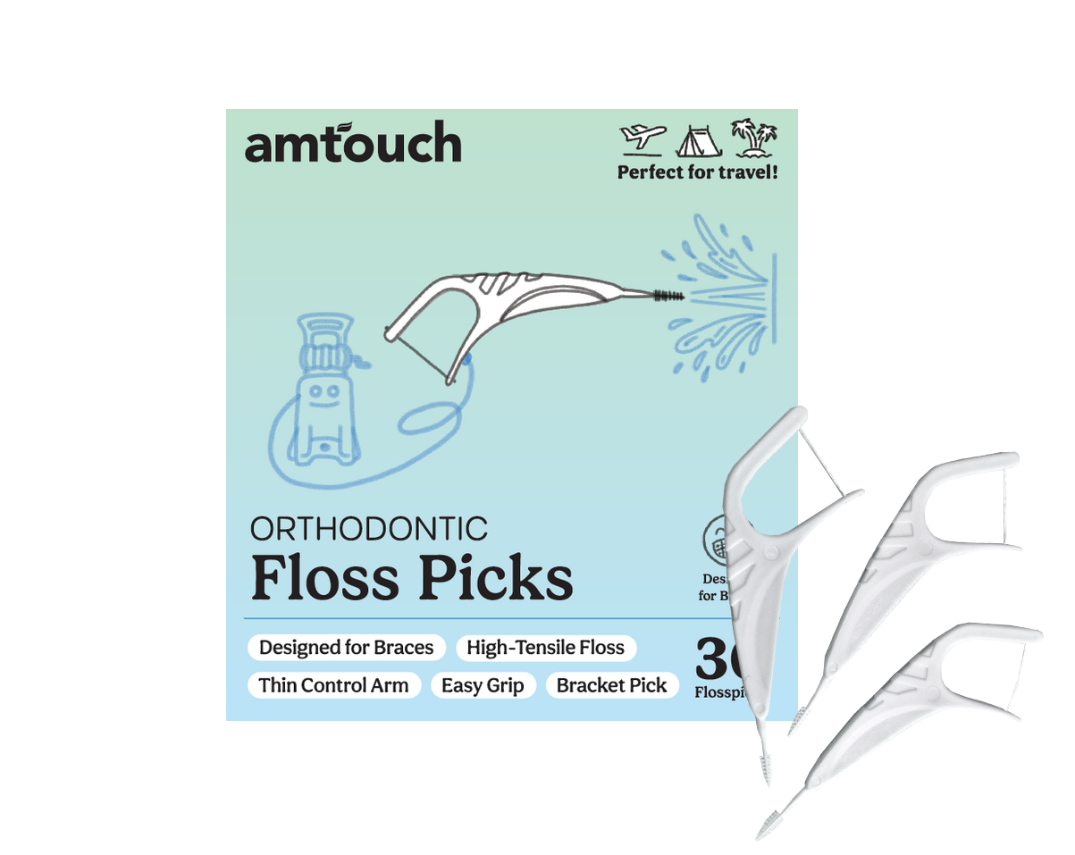 Amtouch Orthodontic Floss Picks