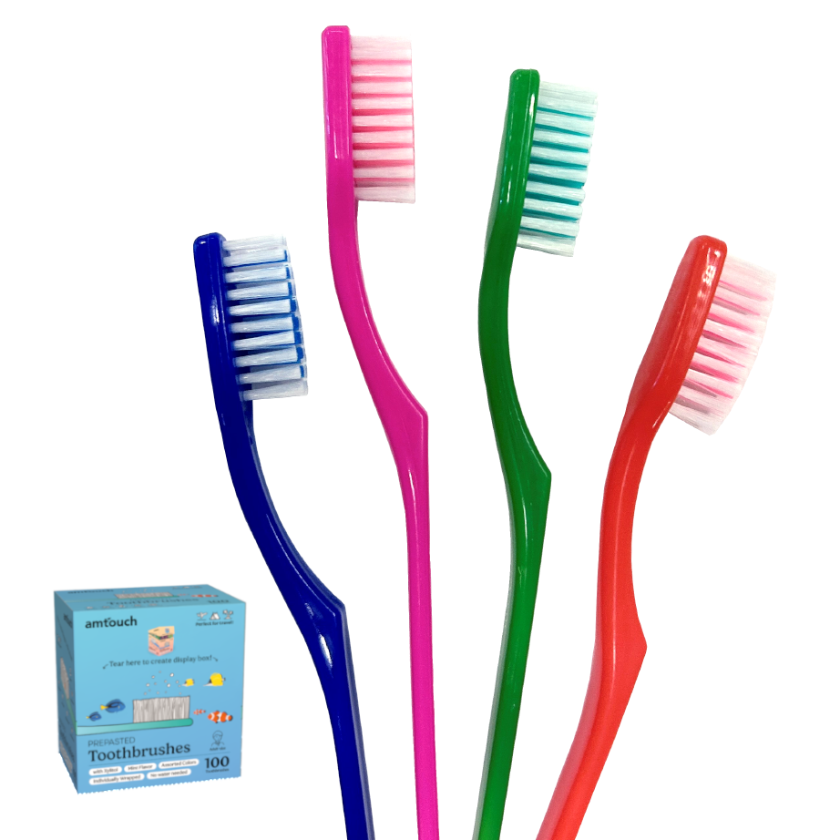 Amtouch Prepasted Disposable Toothbrushes