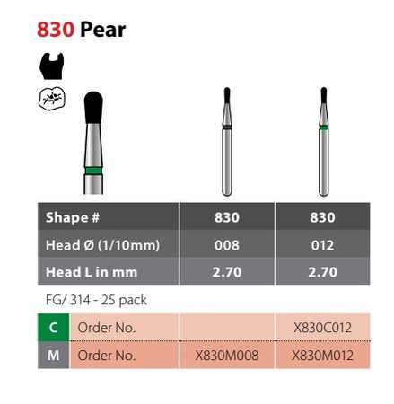Alpen x1 Single Use Diamond Burs