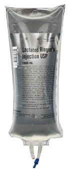 Lactated Ringers 1000mL Bag